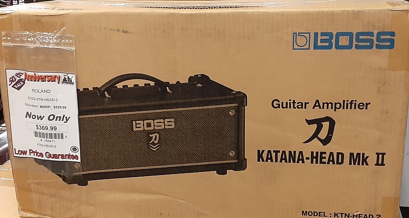 Boss Katana MkII 100-Watt Digital Modeling Guitar Amp Head | Reverb