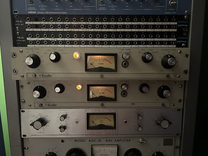 Scully 280 preamps (2) fully functional w power supply | Reverb