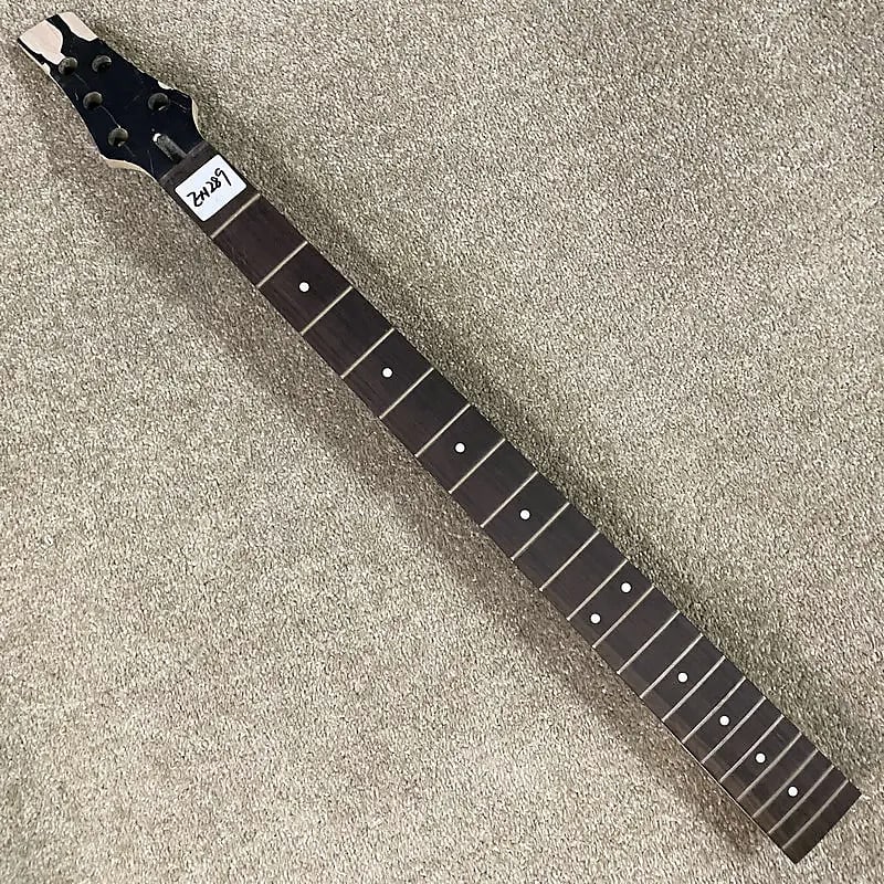 Glossy Black 5 String Bass Neck with Rosewood 22 Frets | Reverb