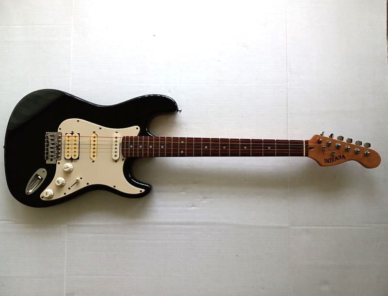Indiana Strat Style HSS Electric Guitar | Reverb