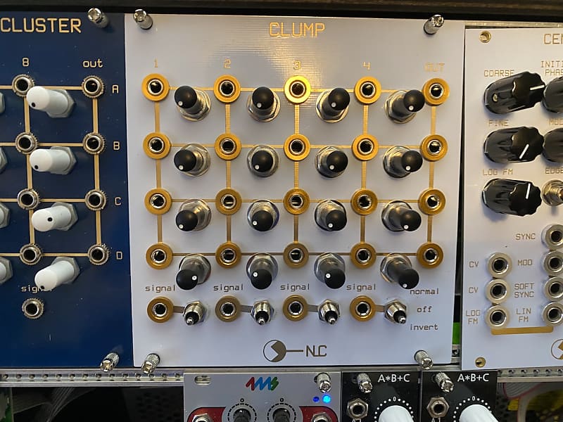 nonlinearcircuits NLC Clump 4x4 VCA CV controlled matrix | Reverb