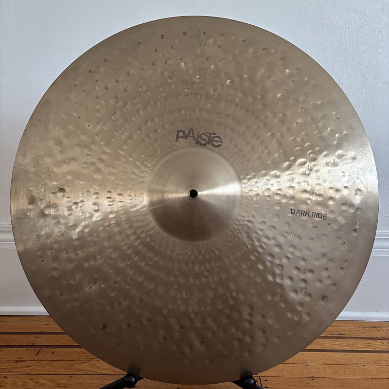 Paiste 22" 602 Dark Ride 1977 (AUDIO) | Reverb