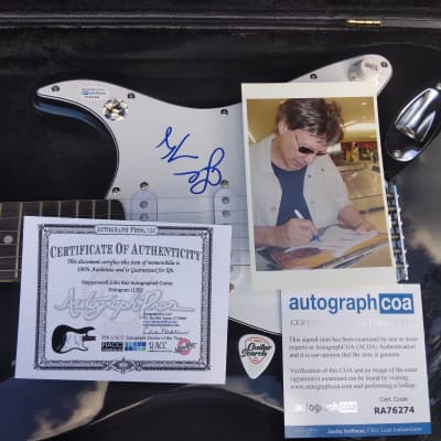 SteppenWolf John Kay Autographed COA & ACOA Electric guitar | Reverb