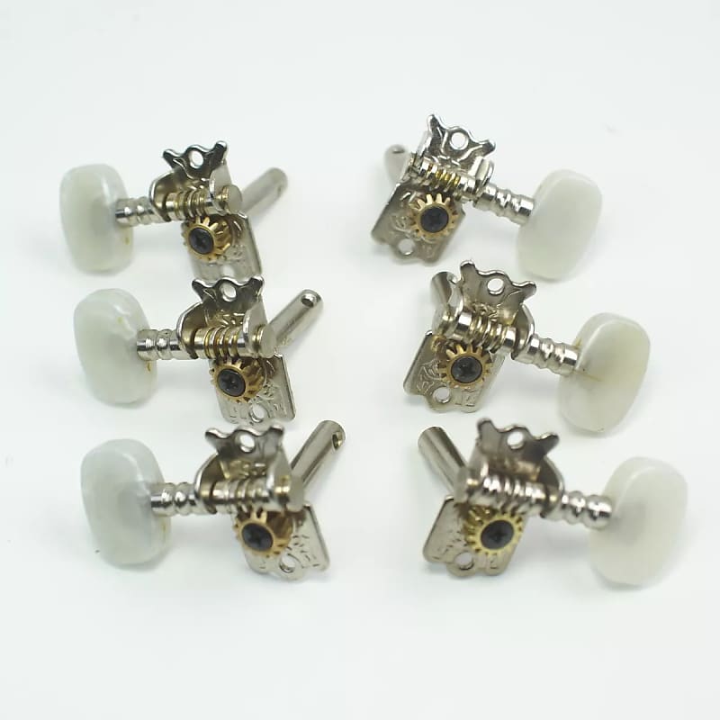 3L/3R Classic Acoustic Guitar Tuning Keys Tuners Head Pegs | Reverb