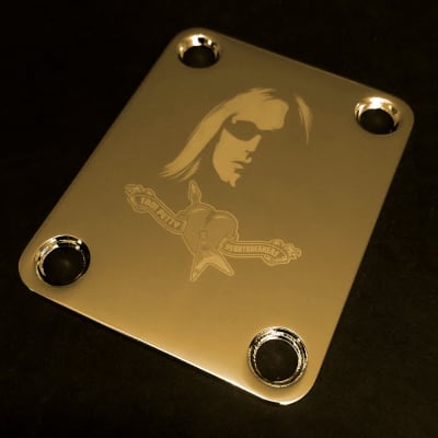 GUITAR NECK PLATE Custom Engraved Etched - Fits Fender - TOM | Reverb