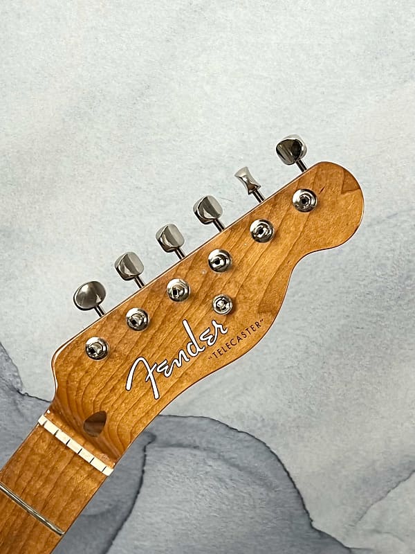Fender Roasted Maple Loaded Telecaster Neck | Reverb