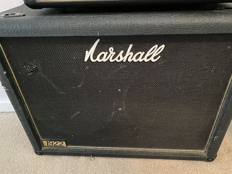 Marshall 1922 150-Watt 2x12" Guitar Speaker Cabinet 1989 - | Reverb