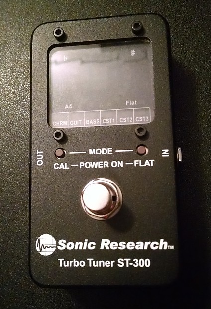 Sonic Research Turbo Tuner ST-300 Strobe Tuner 2016 | Reverb
