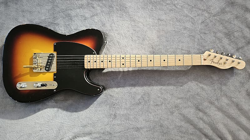 Fender Esquire Custom Built in 2020 - Mildly aged Sunburst | Reverb