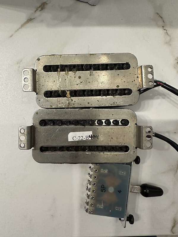 Carvin C22B & M22SD Pickups a/5way | Reverb