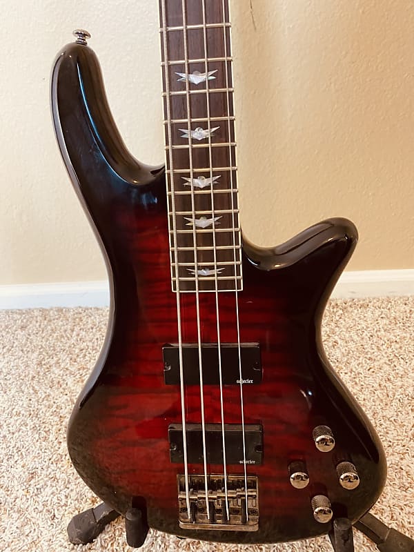Schecter Guitar Research Stiletto Extreme 4-string bass | Reverb