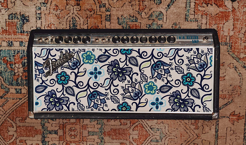 1969 Fender Twin Reverb Head loaded with 4 RCA 6L6GC | Reverb