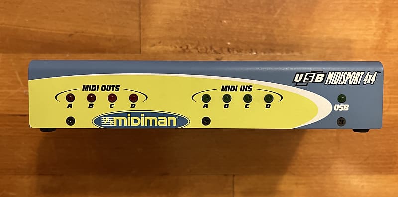 M-Audio Midiman Midisport 4x4 Usb Midi Interface | Reverb