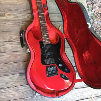 Guild Custom S-280 Flyer/Aviator '86 Candy Red | Reverb