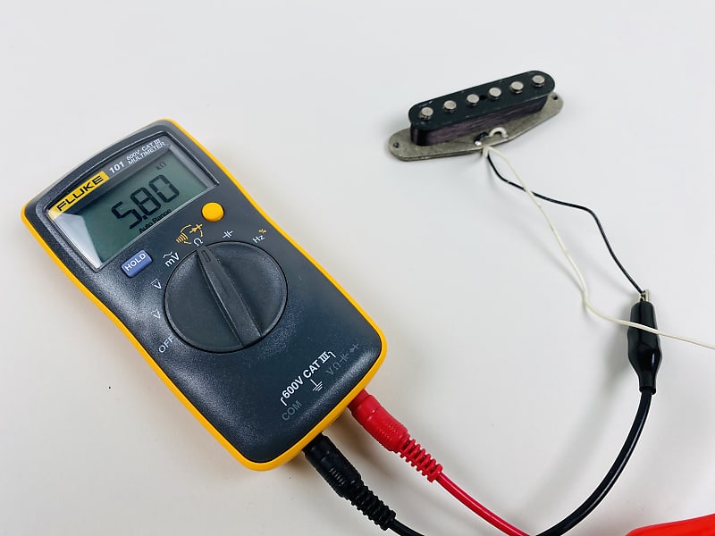 Fender Flat Pole Stratocaster Pickup: The Six Million | Reverb UK