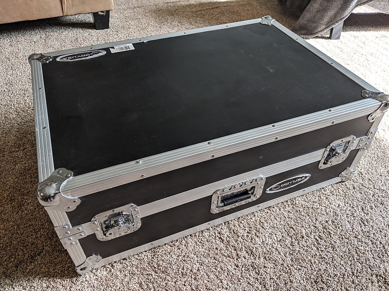Odyssey FZGSPRIME4W2 - Denon Prime 4 Flight Case w/ Laptop | Reverb