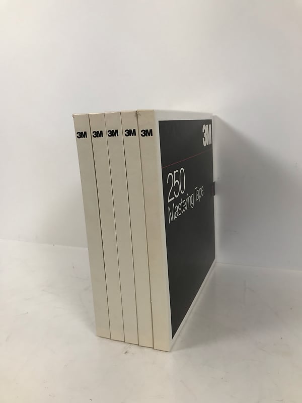 x5 3M 250 Mastering Tape | Reverb UK