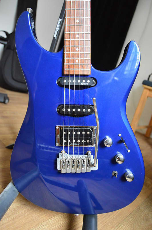 Fernandes Fernandes Revolver FR-65-S (Sustainer) 1997 Cobalt | Reverb