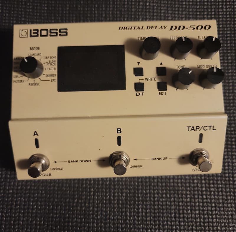 Boss DD-500 Delay 2015 - Present - White | Reverb