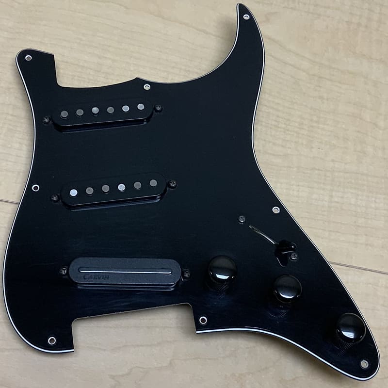 Jackson Loaded Pickguard 2010s - Black | Reverb