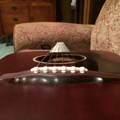 GUILD D 15 or D 15M 1980-1982 ALL MAHOGANY Dreadnought | Reverb