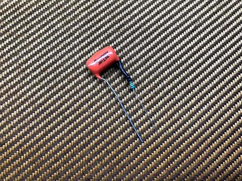 Treble Bleed Mod Circuit - Sprague Orange Drop Cap - | Reverb