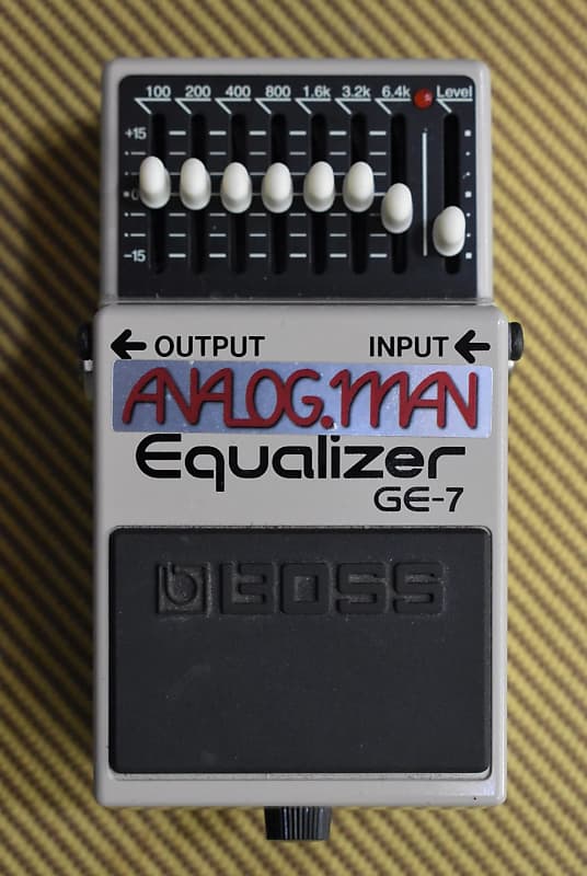 Boss Analogman Boss GE-7 Pro - King of Tone chips | Reverb