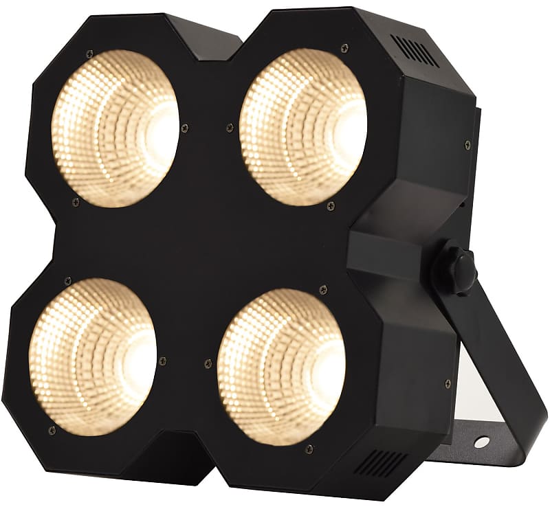 QTX High Power COB LED Stage Blinder 200W 4x50w, Black, Ex | Reverb UK