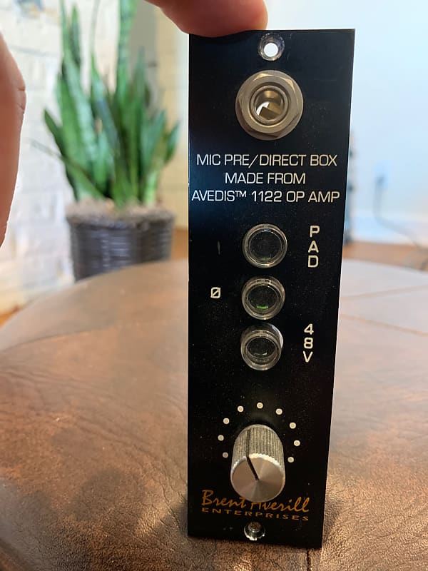 Brent Averill BAE Brent Averill API 312 Mic Preamp with | Reverb