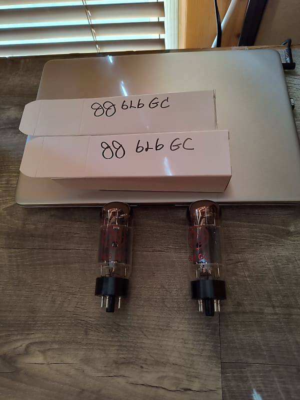 JJ Electronic 6L6-GC - Glass Bottle | Reverb