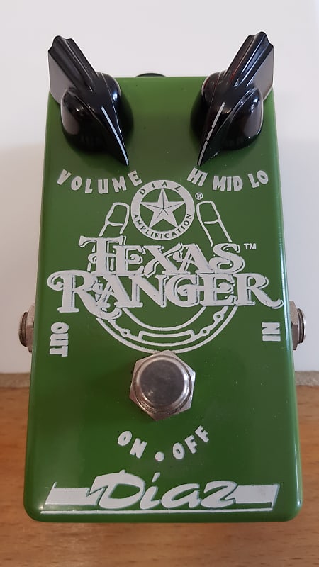 Cesar Diaz Texas Ranger Treble Boost 1993 | Reverb UK