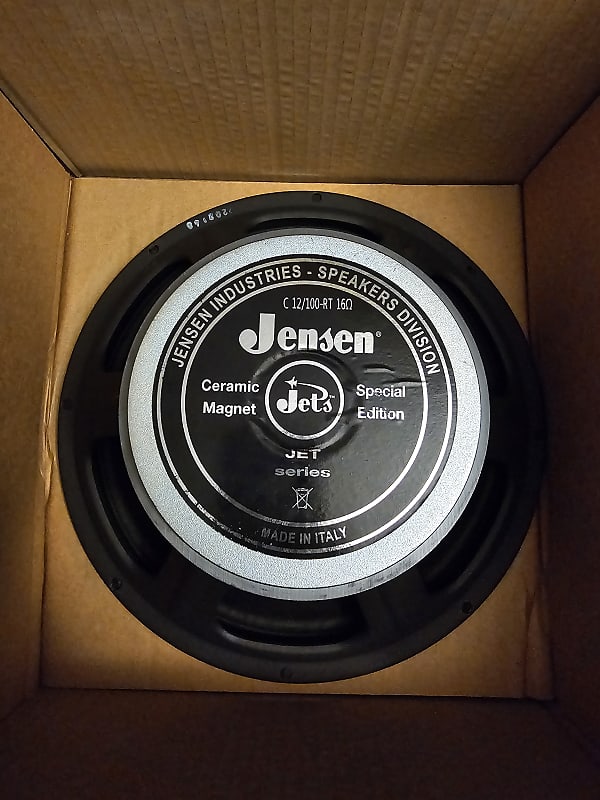 MINT! Jensen Jet Series Raptor C12/100-RT-16 100w 12 Inch, 16 | Reverb