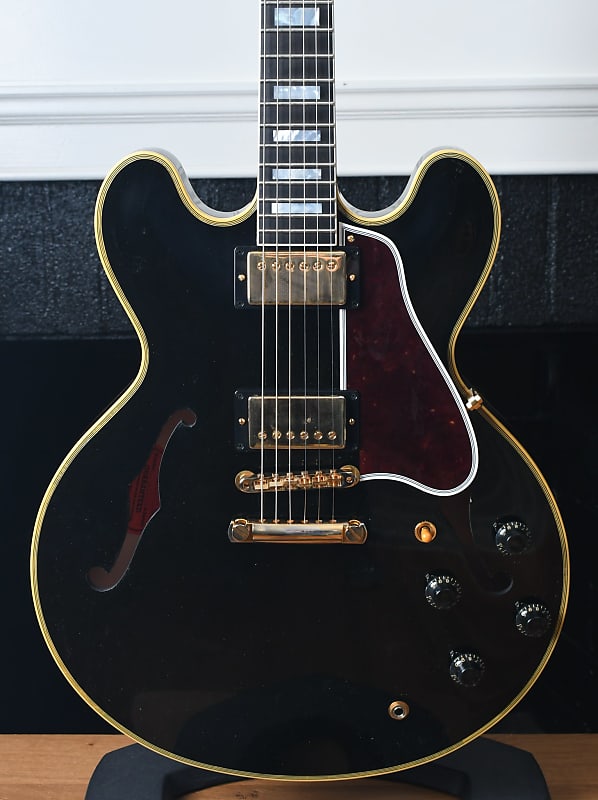 2021 Gibson 1959 ES-355 Murphy Lab Ultra Light Ebony | Reverb
