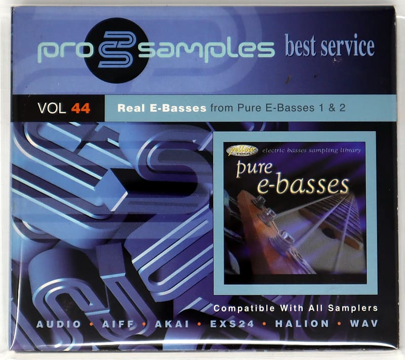 Best Service Pro Samples Vol.44 Real E-Basses Sample | Reverb