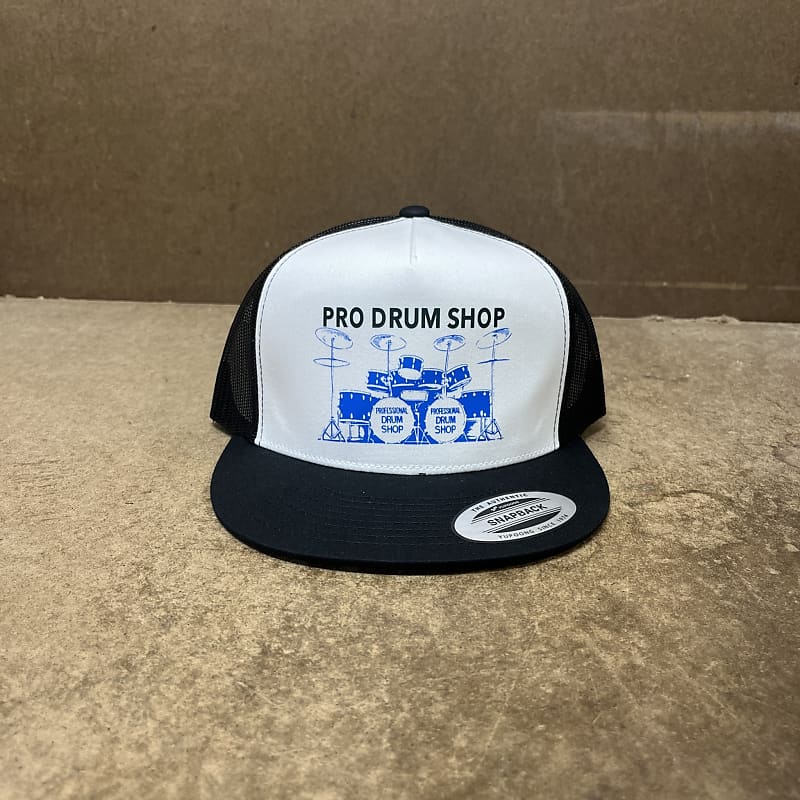 Professional Drum Shop Trucker Hat - Black | Reverb