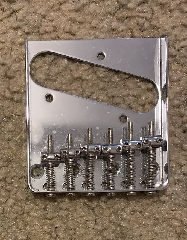 Import 6 saddle telecaster bridge - Cheomw | Reverb