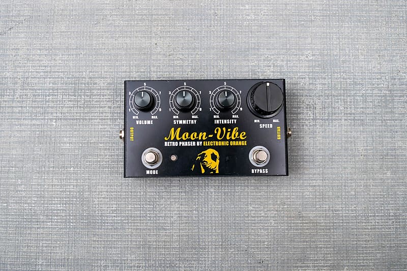 Used Electronic Orange Moon-Vibe Retro Phaser MKII | Reverb