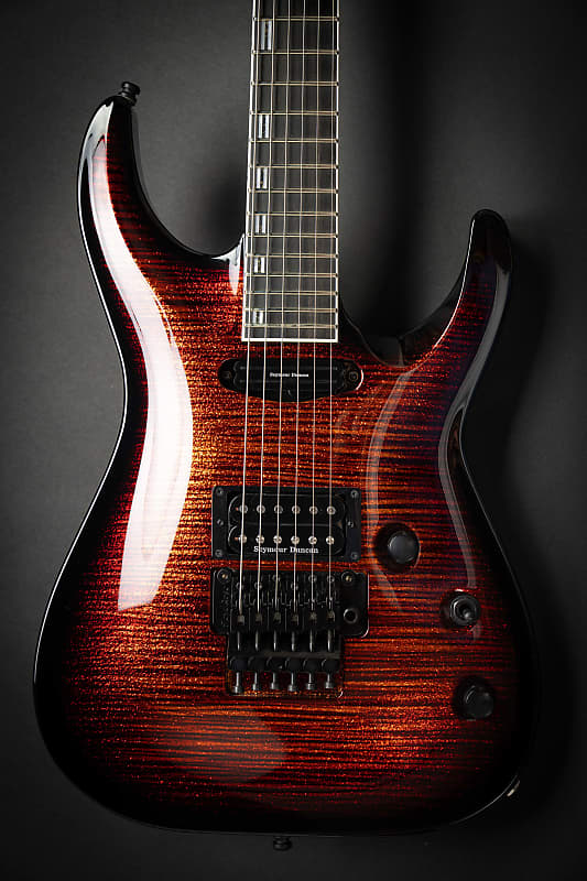 ESP Custom Shop Horizon-I Glitter Storm Red (E7430231) | Reverb