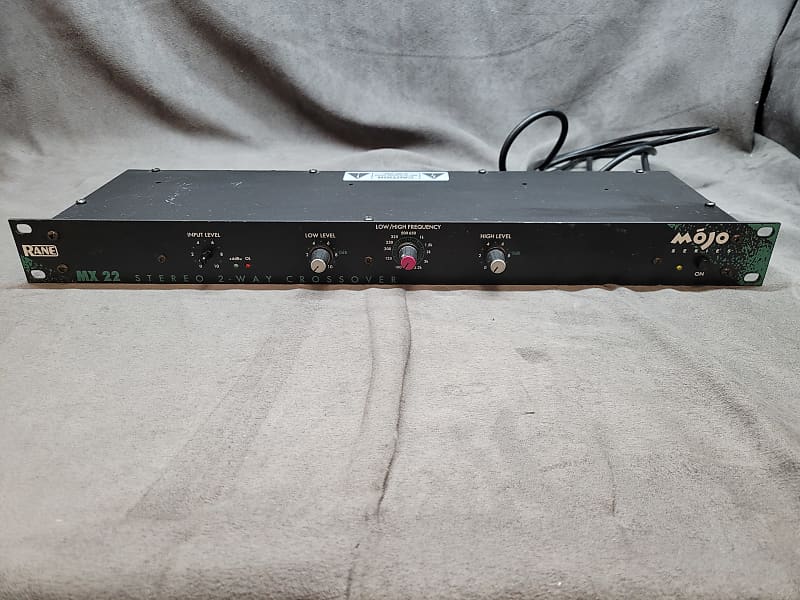 Rane Mojo Series MX 22 Stereo 2-Way Crossover Rack System | Reverb
