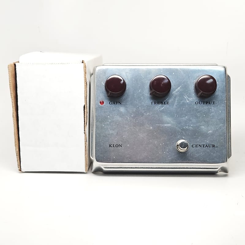 used Klon Centaur Professional Overdrive Silver, Very Good | Reverb
