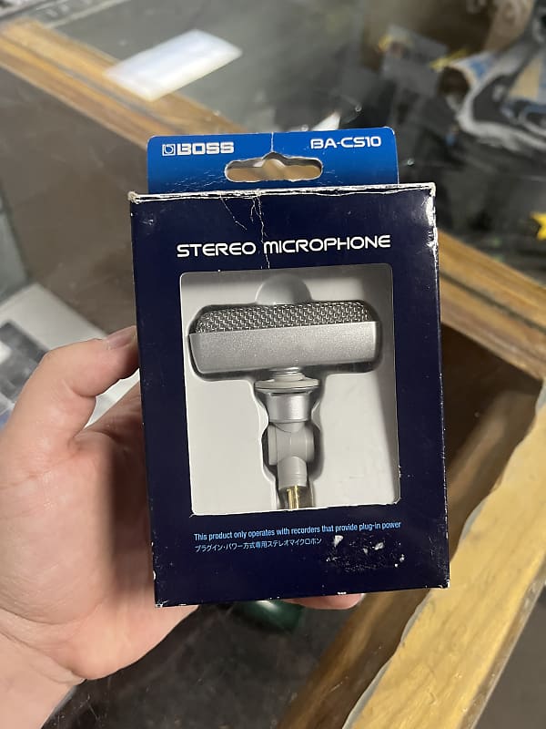 Boss BA-CS10 Stereo Microphone | Reverb