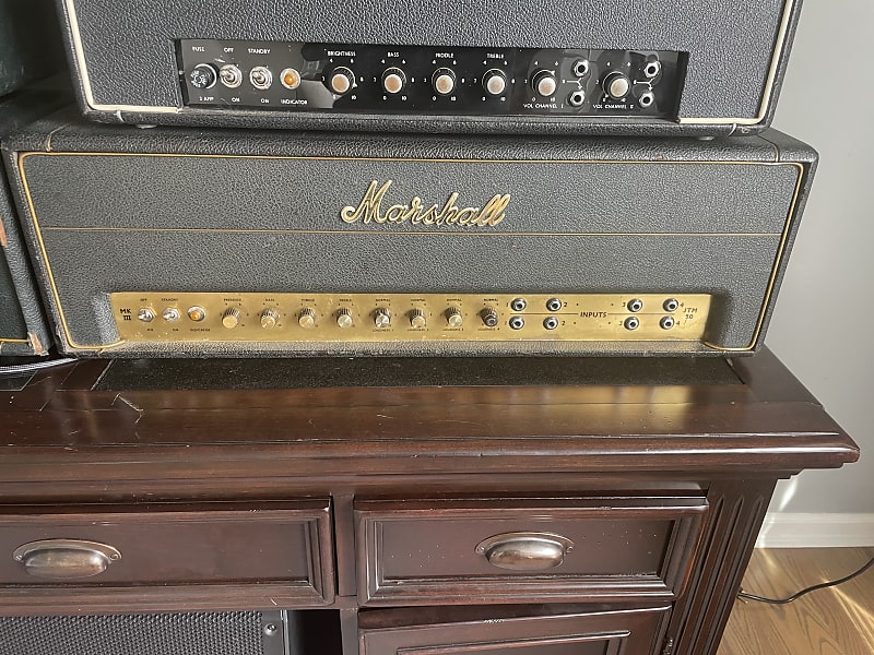 1966 Marshall JTM 50 Model 1963 PA - Black with video | Reverb