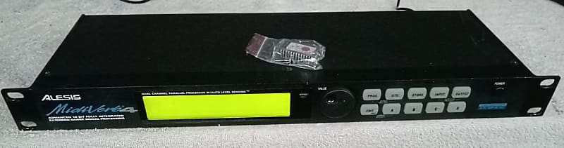 Alesis Midiverb IV 4 Rack Unit Not Working As Is for Repair | Reverb