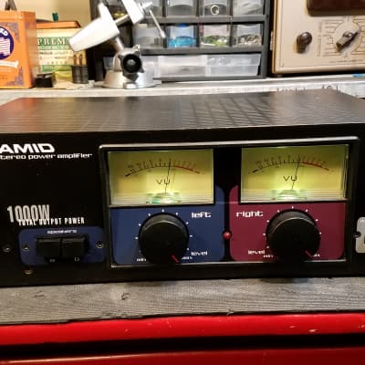 Pyramid PA1000X stereo power amplifier | Reverb