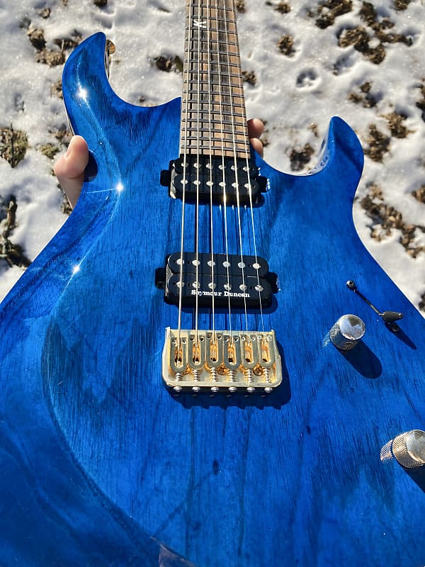 Kiesel Aries 2017 Trans sapphire blue | Reverb