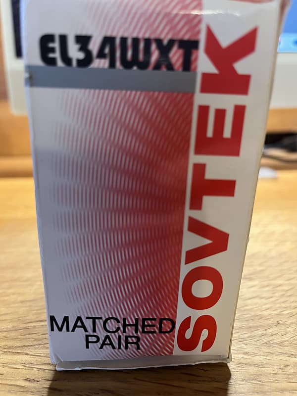 NOS Sovtek EL34WXT- Factory Matched Pair | Reverb