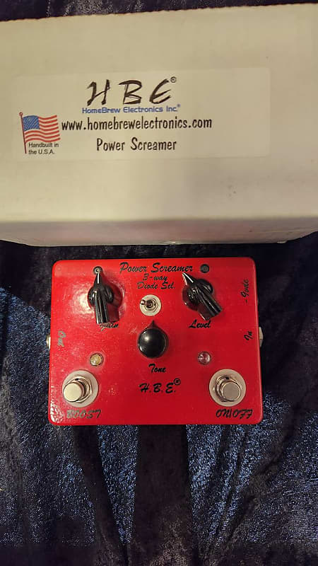 H.B.E Power Screamer Overdrive Guitar Effects Pedal (Dallas, | Reverb