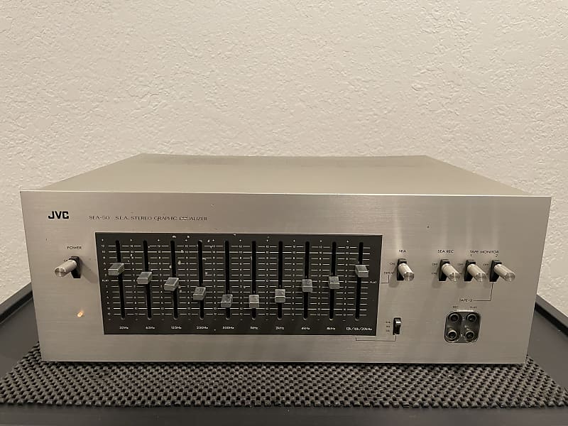 JVC SEA-50 Stereo Graphic Equalizer | Reverb