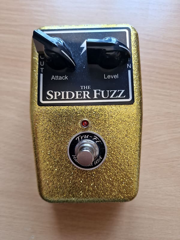 Tru-fi Spider Fuzz 2021 Gold Sparkle | Reverb UK