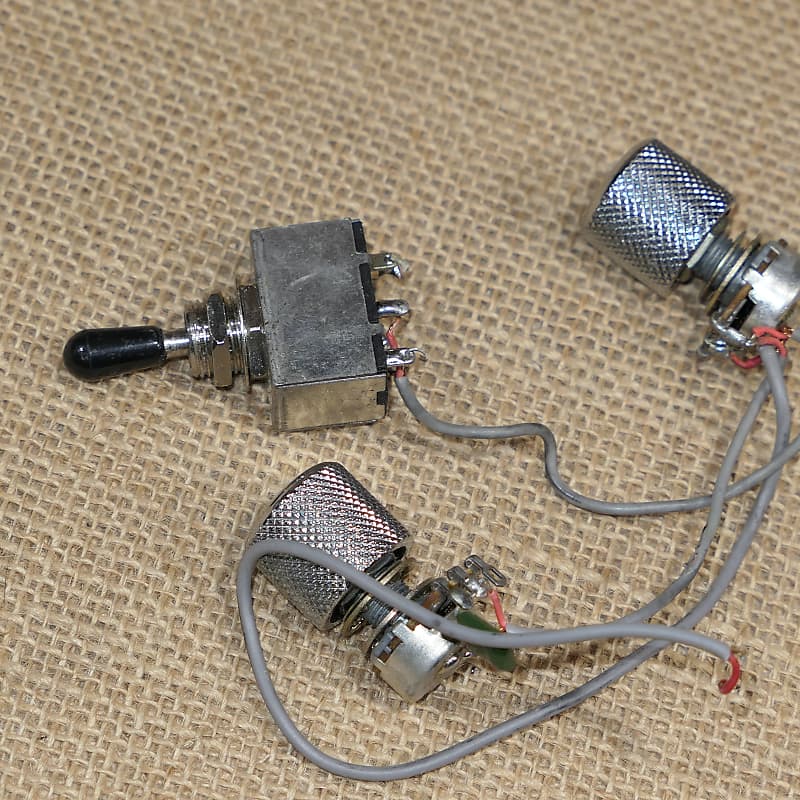 Pots + Switch Chrome, Genuine 2001 BC Rich Mockingbird Bronze | Reverb